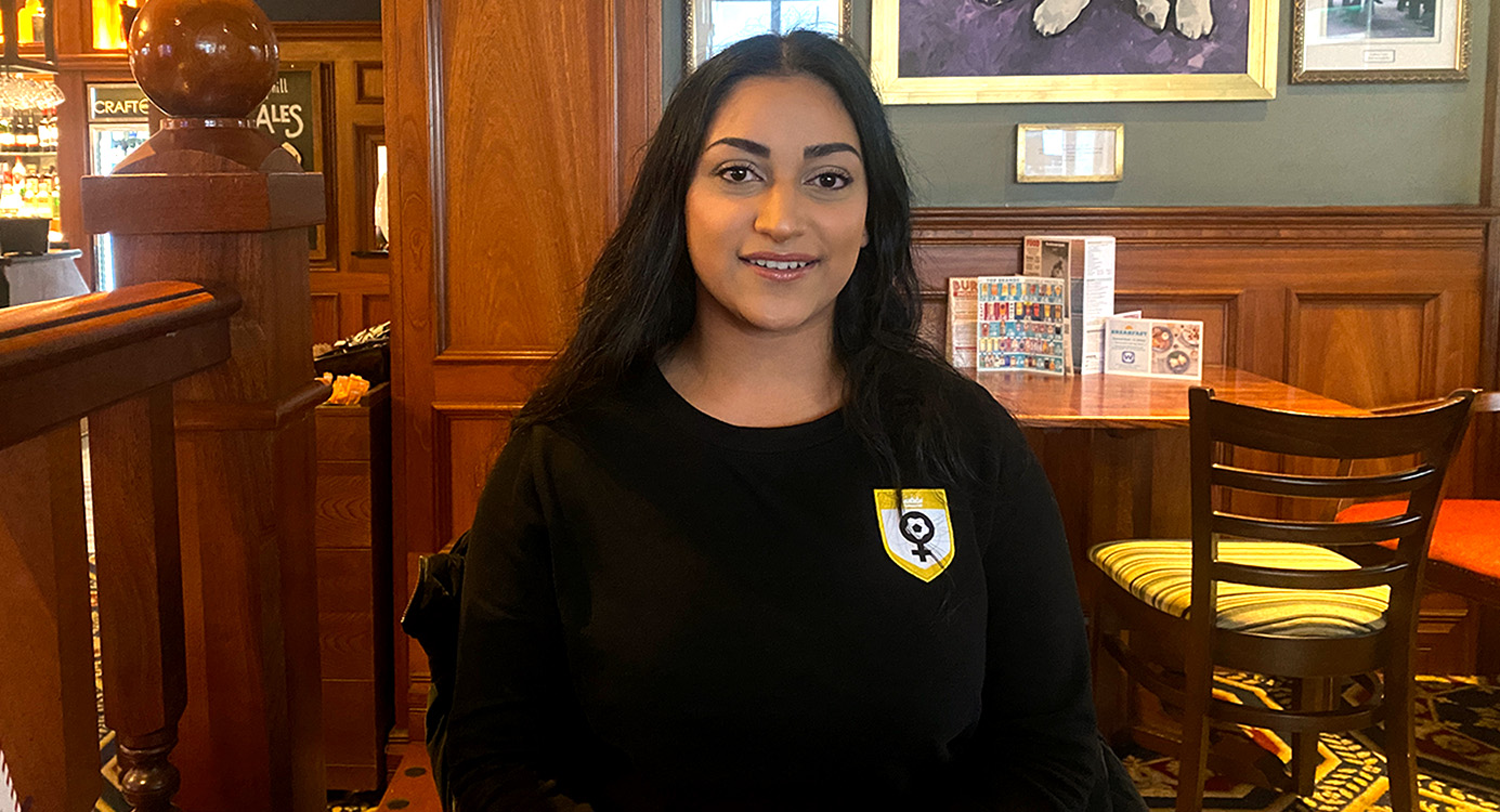 ‘As an Indian-Welsh female football fan,­ I'm different from a lot of ...