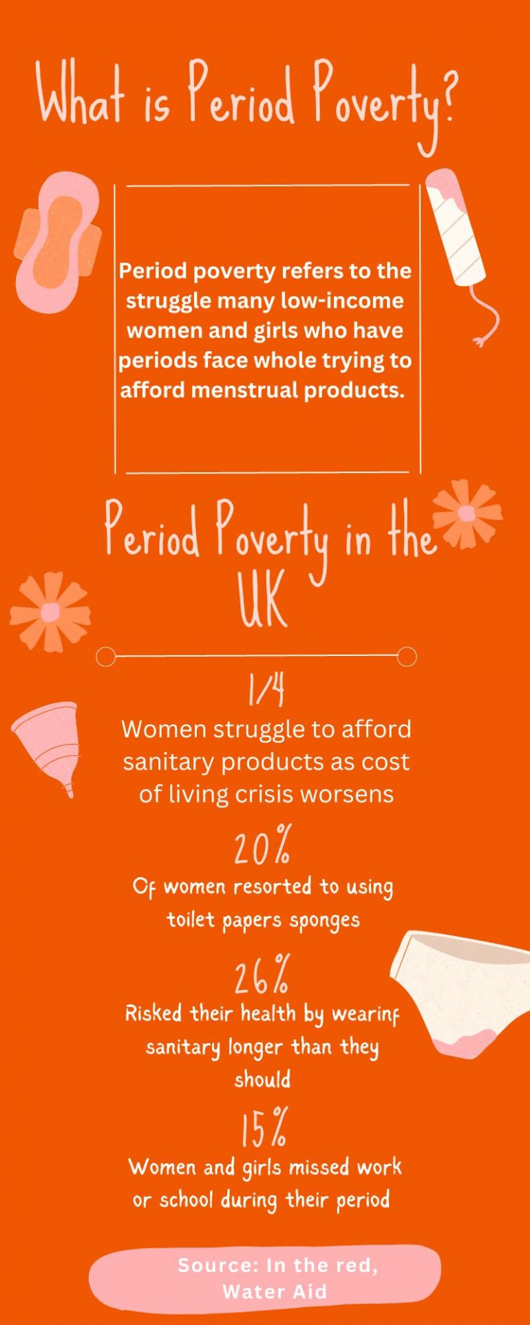 Period Poverty: Socks and toilet paper become alternatives as cost of ...