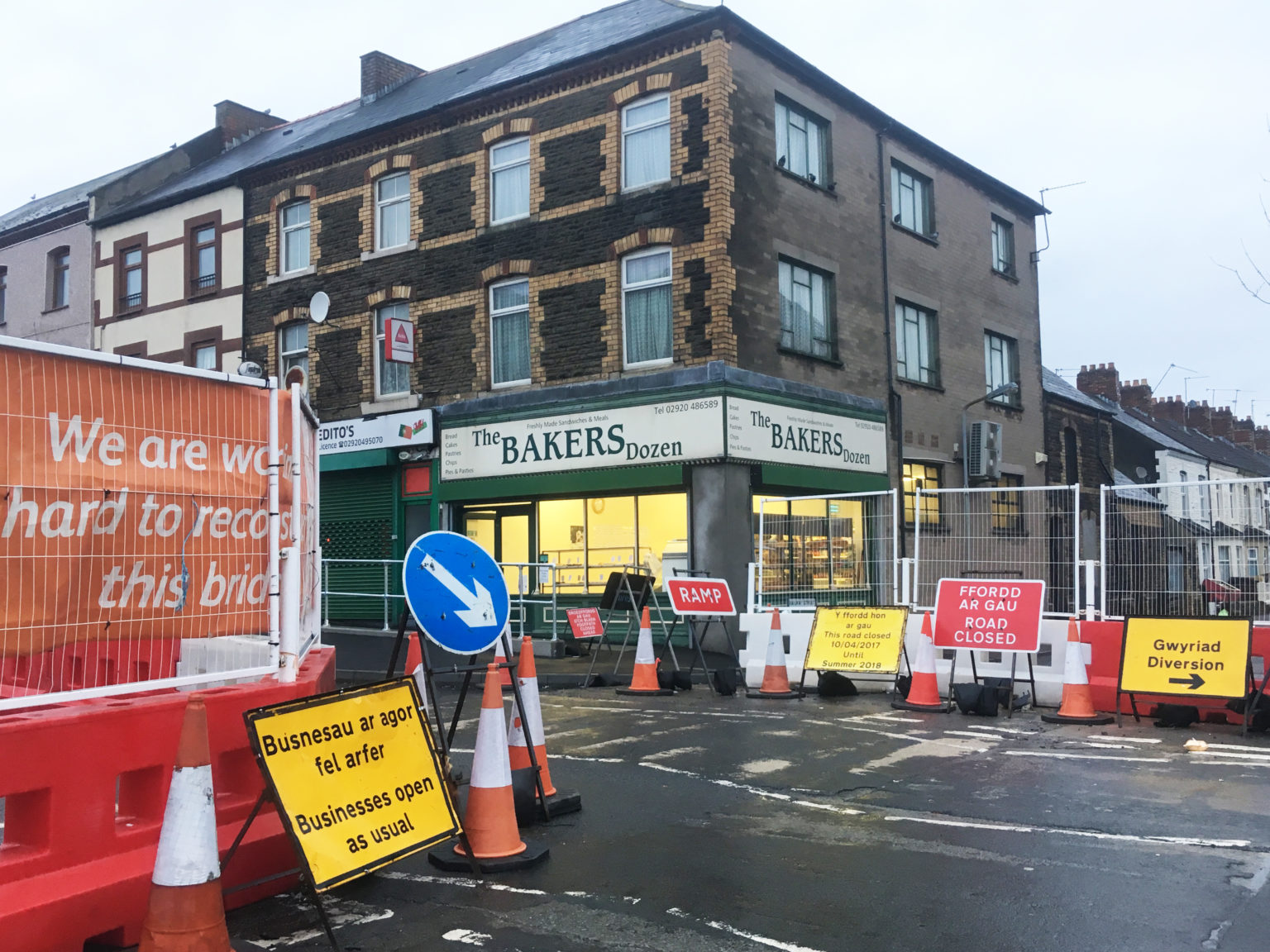 Splott Road Bridge work continues despite Carillion collapse - The ...