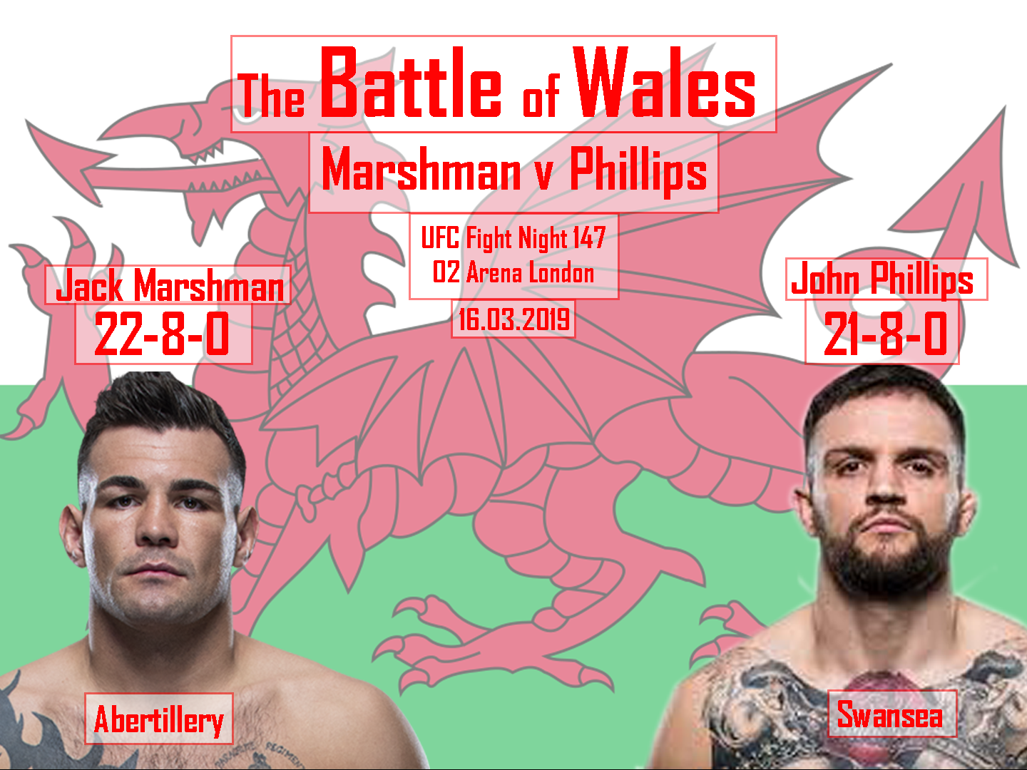 "Biggest fight in Welsh MMA history": Jack Marshman fights John ...