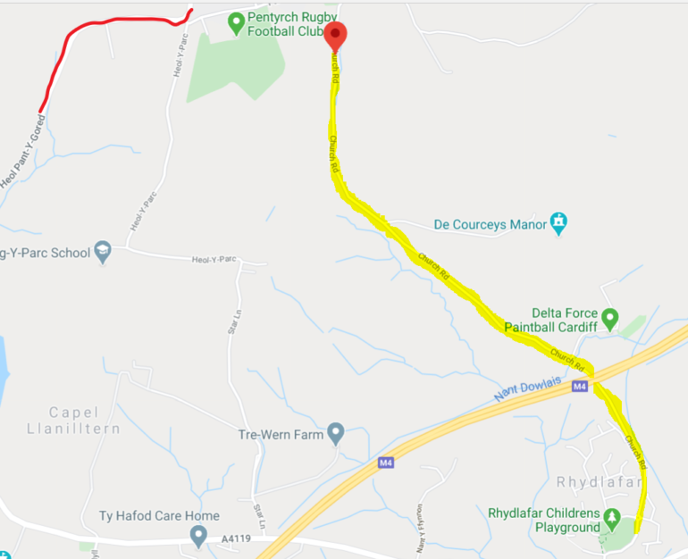 Fix our road once and for all, plead people of Pentyrch - The Cardiffian