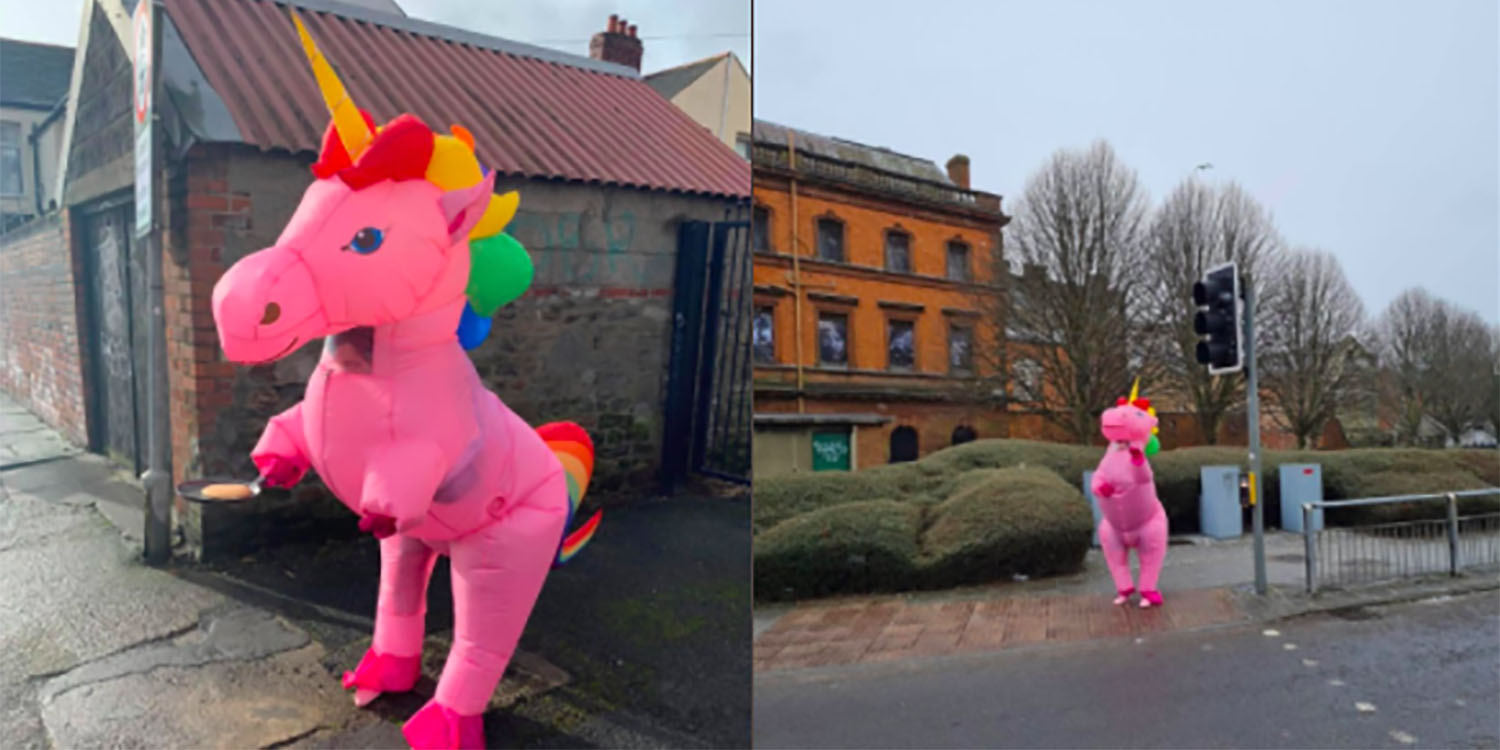 Have you seen Myfanwy the Unicorn walking around Cardiff? - The Cardiffian