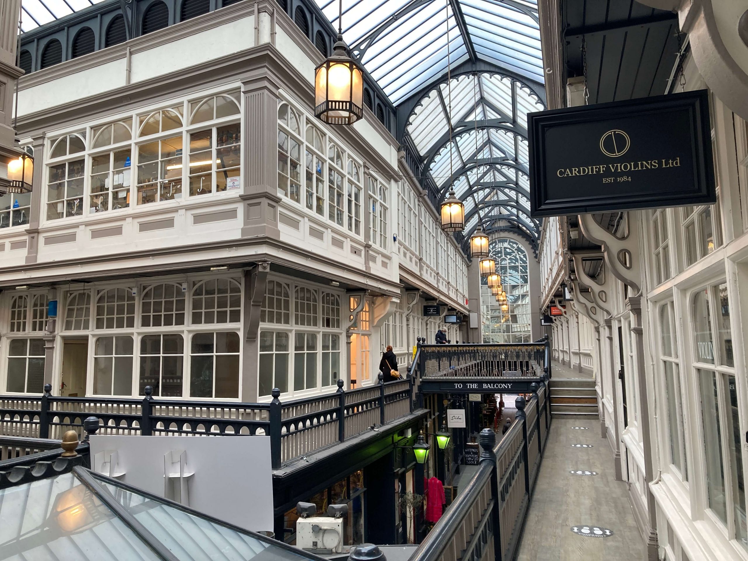Cardiff Violins: The music of the Castle Arcade - The Cardiffian