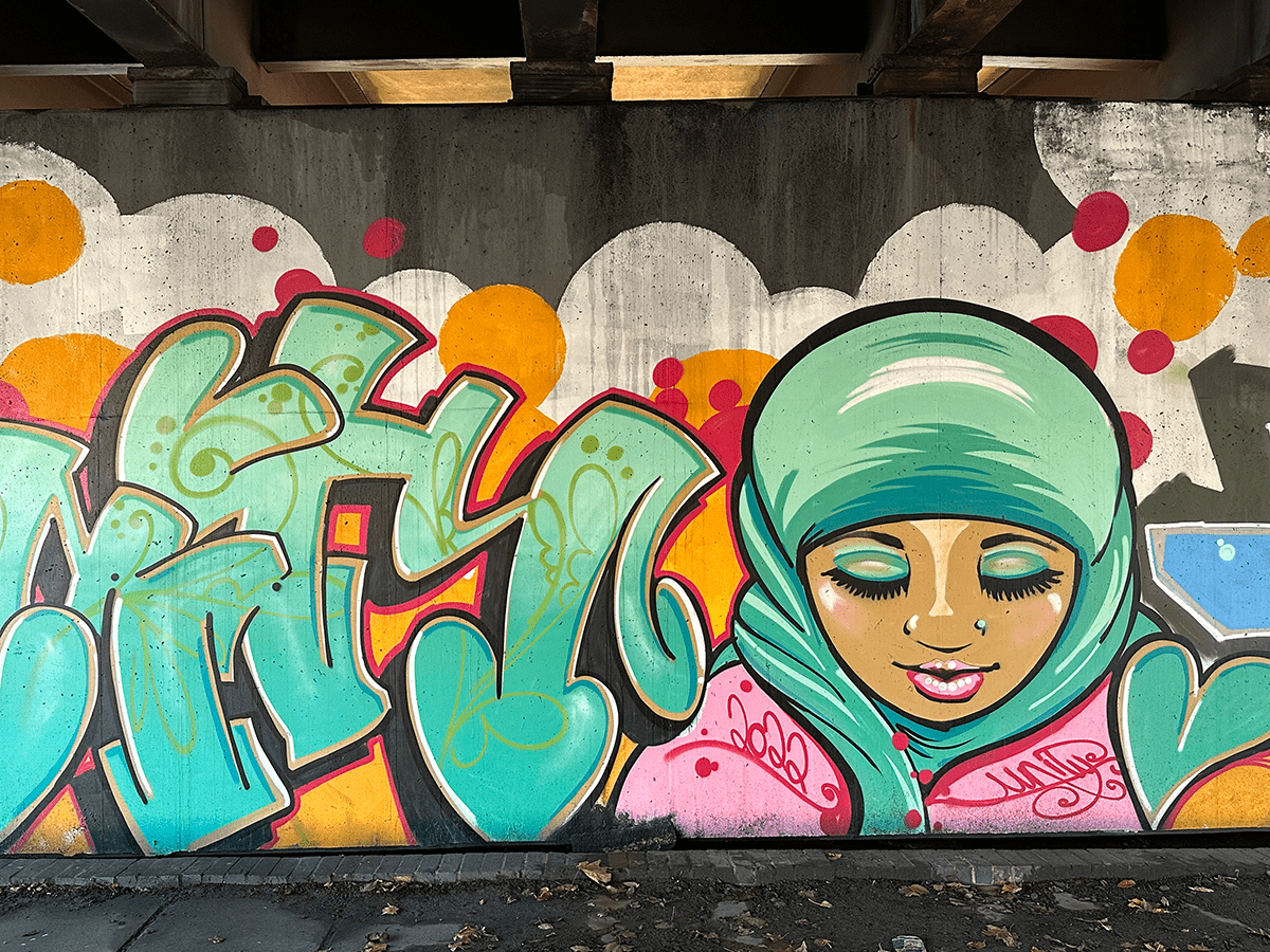 Gabalfa graffiti inspires Muslim media outlet - The Cardiffian