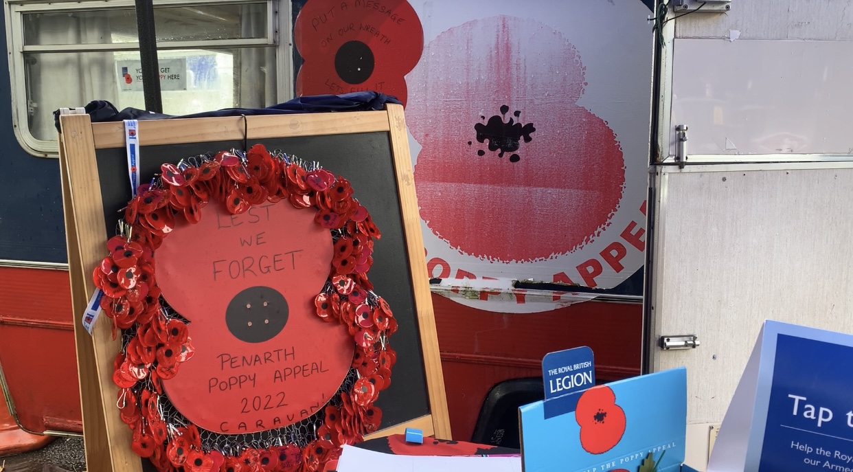 Veterans donate a caravan to help Penarth’s Poppy Appeal - The Cardiffian