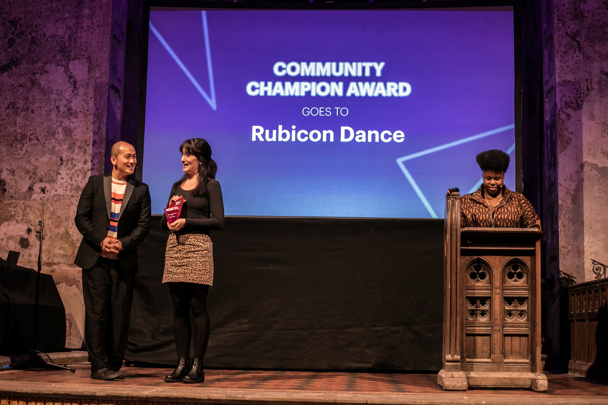 Rubicon dance charity wins UK community champion award despite fight ...
