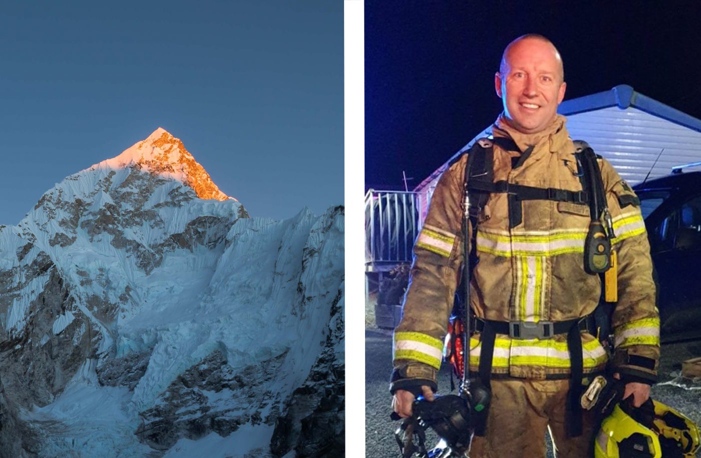 Firefighter who lost older brother in house-fire to climb Everest in ...