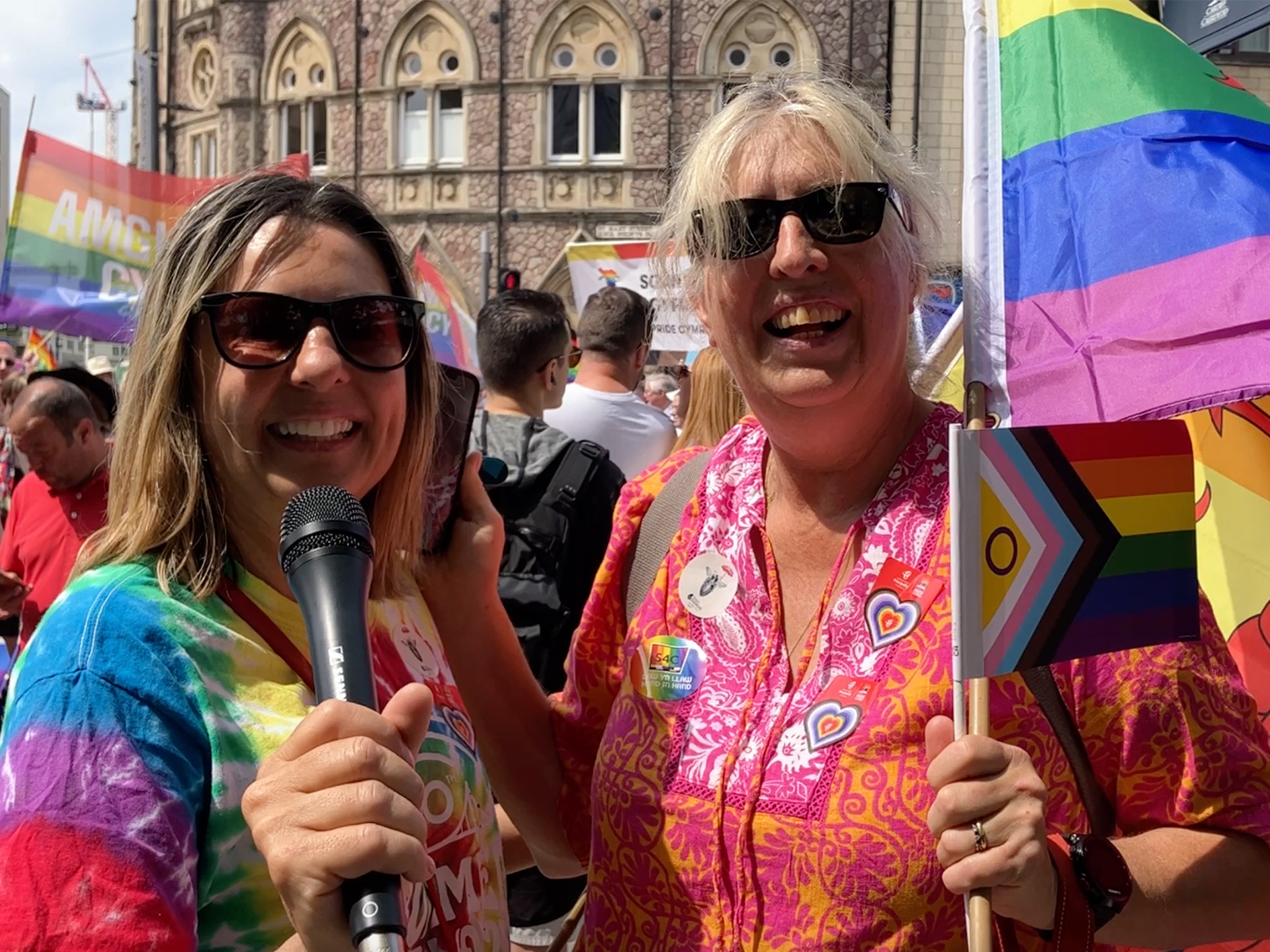 Thousands flock to celebrate Pride Cymru 2023 as UN praises Wales for ...
