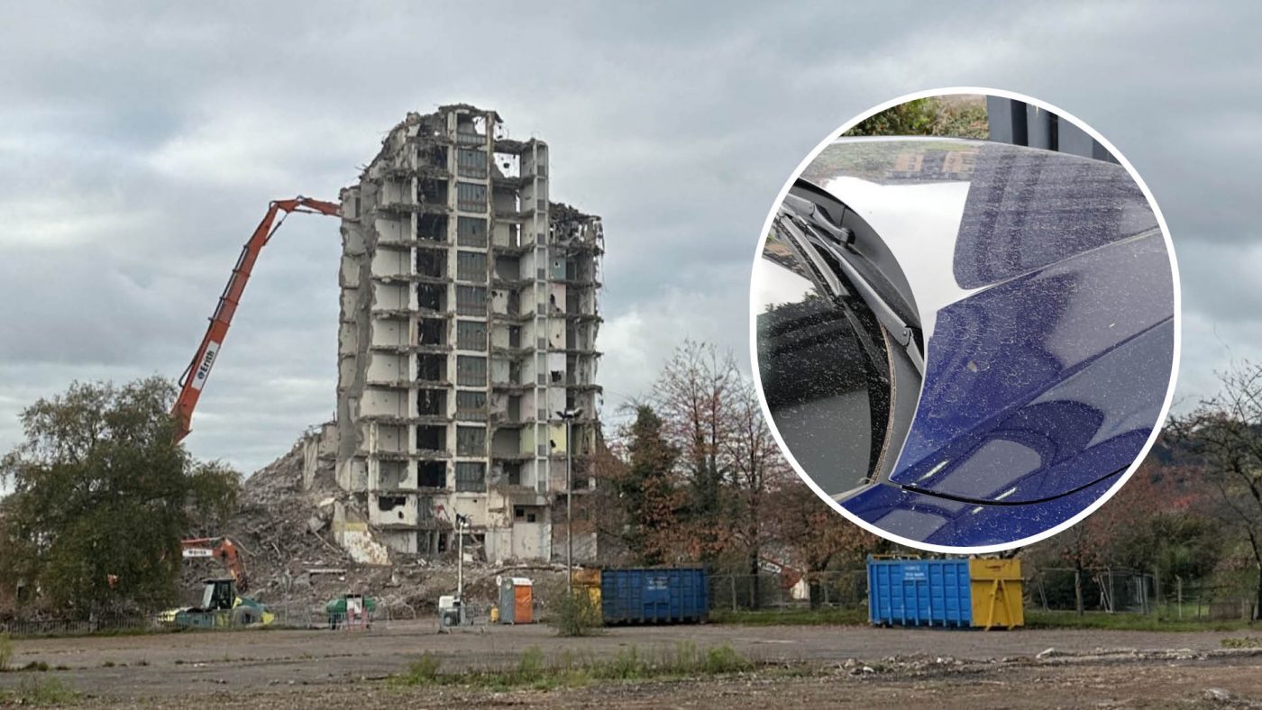 Resident left 'breathless' as the HMRC tax office is demolished - The ...