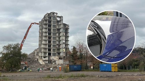 Resident left 'breathless' as the HMRC tax office is demolished - The ...