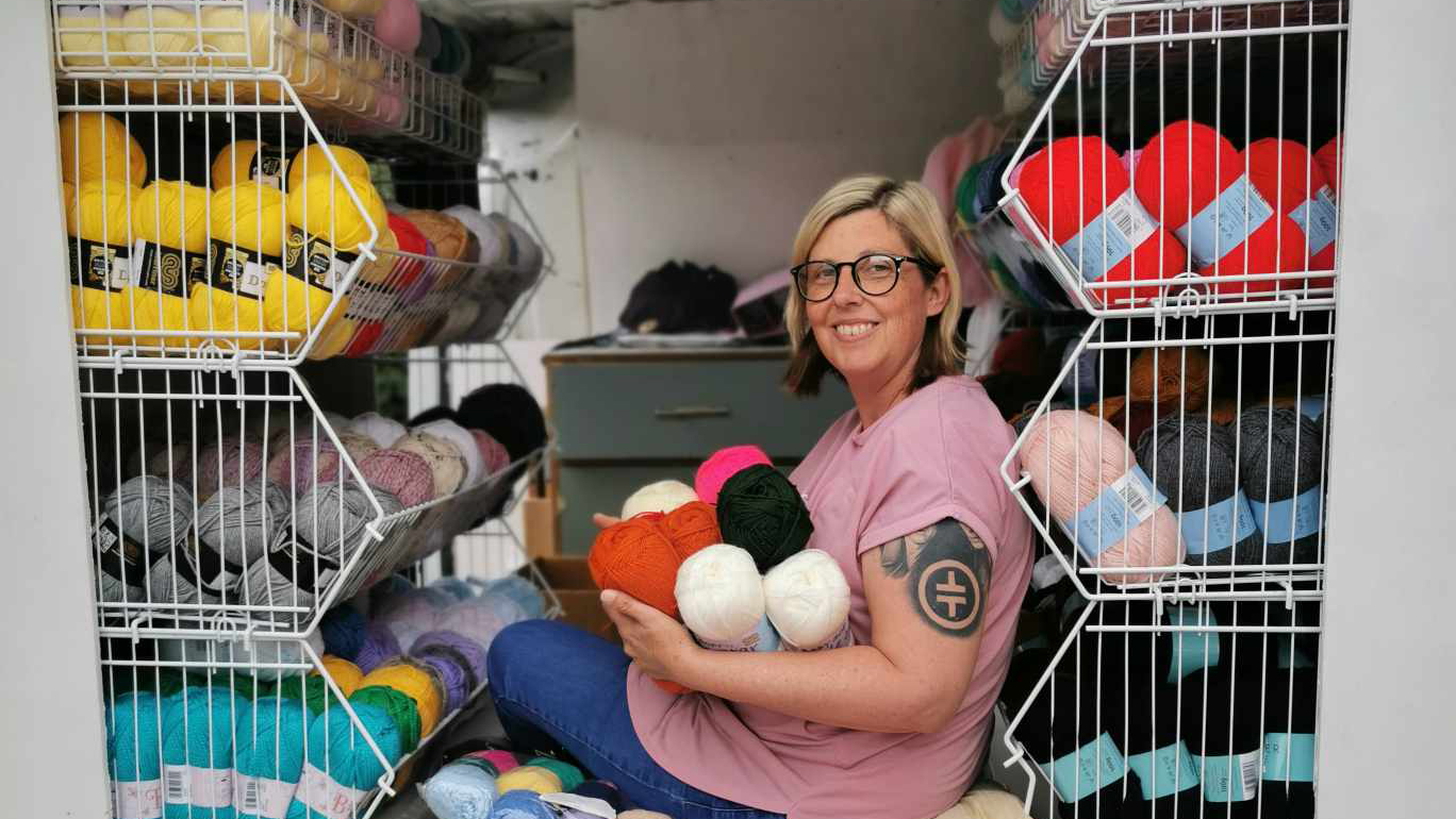 ‘It’s like an adult ice cream van’: the business delivering wool to ...