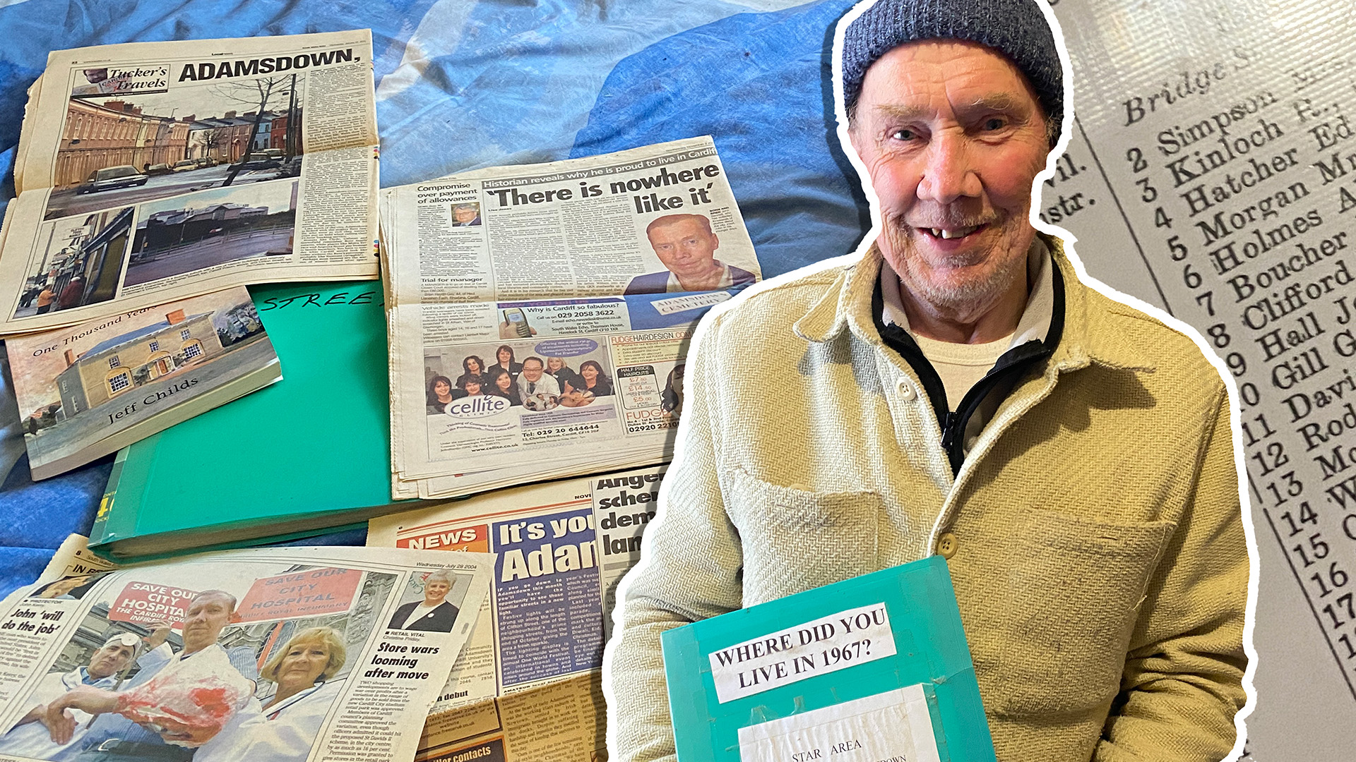 Ex-steelworker who still lives in house where he was born is Adamsdown ...